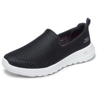 Skechers Damen Go Walk Joy, 5gen Dämpfung, Luftgekühlte GOGA-Matte, Atmungsaktives Mesh-obermaterial Sneaker, Weiss/opulenter Garten, 35 EU