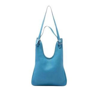 Herm&egrave;s Pre-owned Massai PM - Femme - Pre-owned - Bleu - Taille: ONE Size
