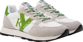 Replay Replay Herren Sneaker mit Logo, Weiß (White Black 062), 43