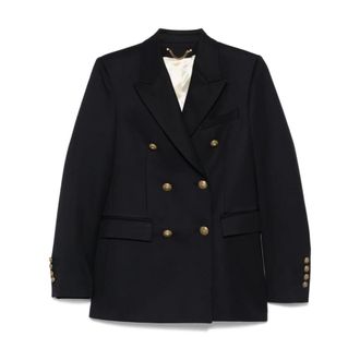 Golden Goose Blazer crois&eacute; Diva - Femme - Vestes - Bleu - Taille: 38 FR