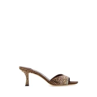 Jimmy Choo London Skye 70 Mules - - Shoes - Damen - Braun - 39 EU
