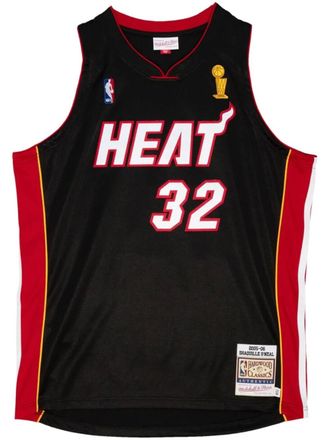 Mitchell & Ness maillot de basket NBA Heat 05-06 Shaquille ONeal - Noir