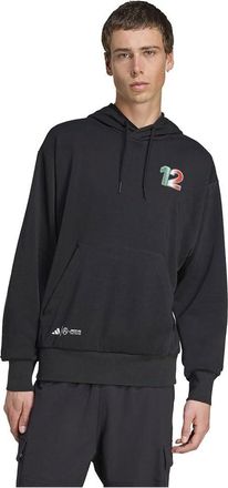 adidas Mens Mercedes - AMG Petronas Formula One Team Kimi Antonelli Graphic Hoodie Black XL