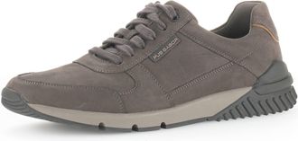 Gabor Herren Sneaker Low,Halbschuhe,zertifiziertes Leder,Wechselfu&szlig;bett,Superflex Sohle,Strassenschuhe,Sportschuhe,Grey,44 EU / 9.5 UK