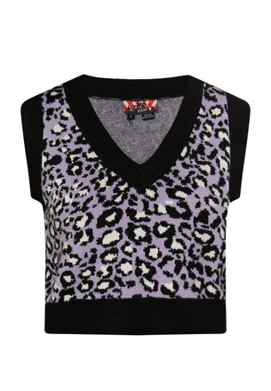 Mymo strickpullunder Damen violett