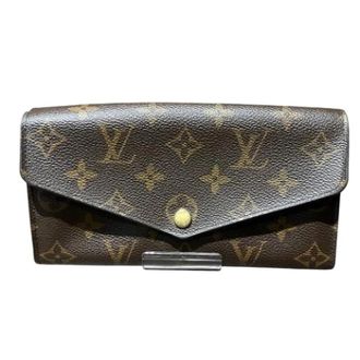 Louis Vuitton Pre-owned Vintage Long Portemonnaie (Bifold) - - Pre-owned - Damen - Braun - ONE SIZE