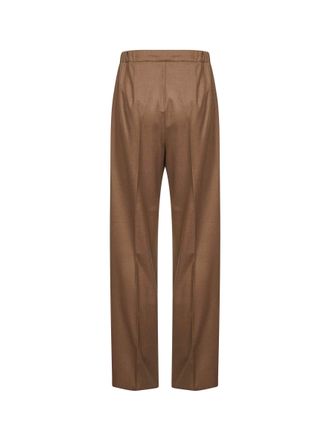 Max Mara Womens Trousers Gatti Tobacco Cashmere Brown