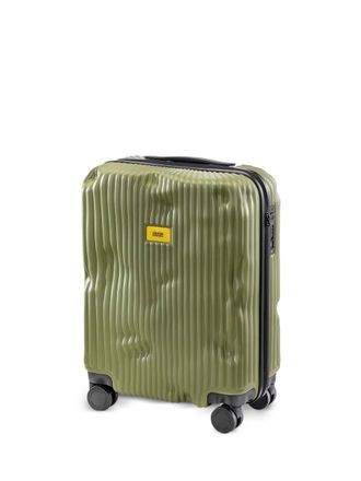 Crash Baggage valise Crash Baggage Stripe - Vert