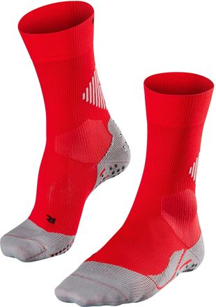 Falke Unisex Socken 4 GRIP Stabilizing, Funktionsgarn, 1 Paar, Rot (Scarlet 8070), 46-48