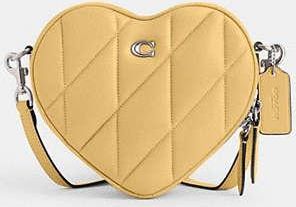 Coach Heart Umh&auml;ngetasche Mit Steppung