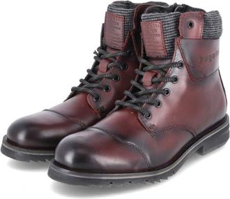 Bugatti Bottes pour homme - Doublure froide - 321-AUF30 - Rouge foncé - Pointure 44, rouge foncé, 44 EU
