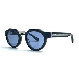 Matsuda Homme, Accessoires, Gris, Taille: ONE Size &Eacute;l&eacute;gantes Lunettes de Soleil Pantos Gris Fum&eacute;