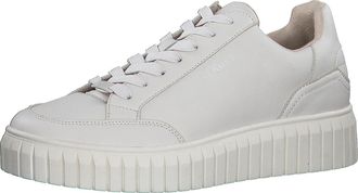 s.Oliver Damen Sneaker flach Low Top Vegan, Beige (Nude), 40 EU