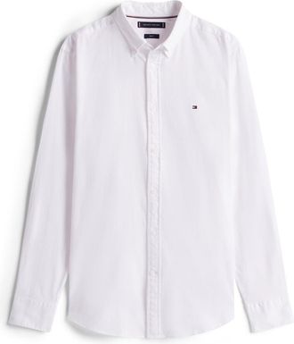 Tommy Hilfiger Hemd mit feiner Struktur und Stretchanteil, Slim Fit in