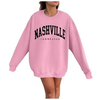 Generic 2026 New Tennessee Sweat-shirt unisexe &agrave; col rond pour adulte, rose, XXL