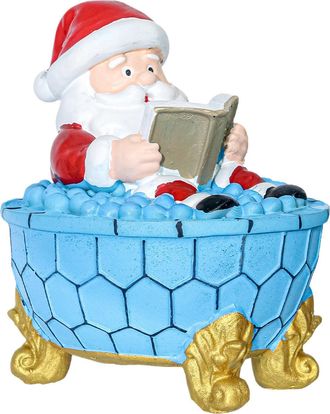 Generico Weihnachtslampe, sch&ouml;nes LED-Nachtlicht mit Weihnachtsmann, f&uuml;r Schlafzimmer, Wohnzimmer, Kindergarten, B&uuml;ro, Schreibtisch, Regal, Kamin