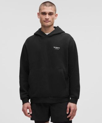 lululemon Steady State Hoodie Grafik f&uuml;r M&auml;nner - Gr&ouml;&szlig;e 2XL in Black