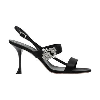 Roger Vivier Mini Bouquet Sandal 85mm - - Shoes - Damen - Schwarzk - 40 EU