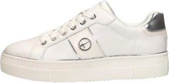 Tamaris Femme, Chaussures, Blanc, Taille: 37 EU Chaussures &agrave; lacets Laag