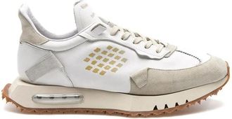 Bepositive Low-Top Sneaker - Space Race - Leather + Suede Sneakers - Gr. 43 (EU) - in Grau - f&uuml;r Damen