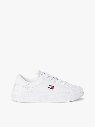 Tommy Hilfiger Baskets en cuir m&eacute;lang&eacute; &agrave; logo en relief