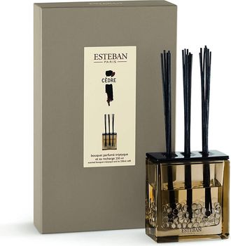 Esteban Paris Parfums Cedre, Zeder - Estéban Diffuser 250 ml Bouquet parfumé Triptyque, Raumduft
