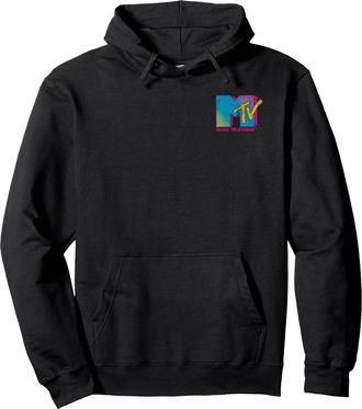 Giesswein Logo de poche MTV Rétro Fête MTV Pullover Hoodie