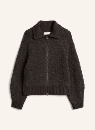 Marc O'Polo Marc Opolo Zip-Cardigan braun