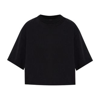 Marni Femme, Tops, Noir, Taille: 36 FR T-shirt court ample