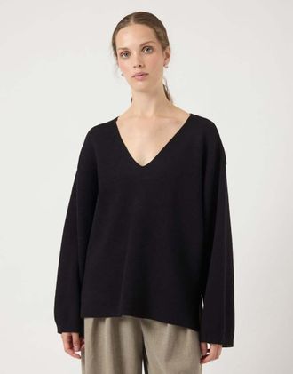 Vero Moda Pull en maille - Noir