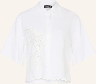 van Laack Van Laack Leinenbluse Vl-Taisha-E weiss