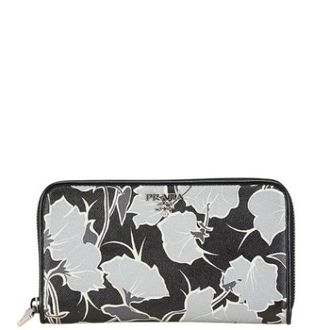 Prada Pre-owned Vintage Leder-Geldb&ouml;rse - - Pre-owned - Damen - Schwarzk - ONE SIZE