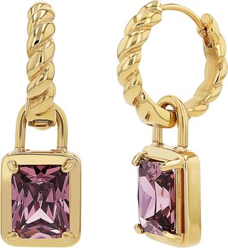 Joop Creolen Damen Ohrschmuck, Silber, Kommt in Schmuck Geschenk Box