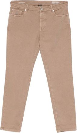Brunello Cucinelli Homme, Pantalons, Beige, Taille: 2XL Pantalon en denim l&eacute;ger