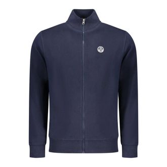 North Sails Homme, Sweatshirts et sweats &agrave; capuche, Bleu, Taille: M SweaT-shirt zipp&eacute;