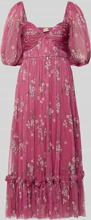 Lace & Beads Cocktailkleid im Allover-Look