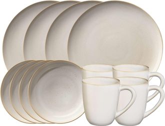 ASA Selection SAISONS Fr&uuml;hst&uuml;cksset Sand 12tlg