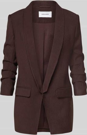 More & More Regular Fit Blazer in Crinkle-Optik