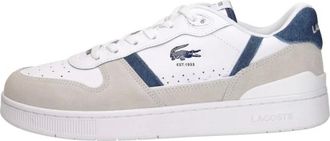 Lacoste Homme, Chaussures, Blanc, Taille: 46 EU T-Clip Baskets