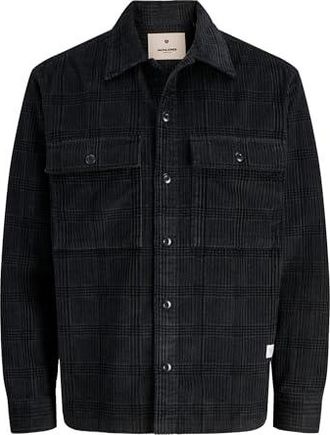 Jack & Jones Jprbluwill Corduroy L/S Overshirt, Volcanic Ash, XXL