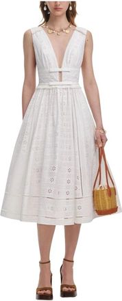 Self Portrait Damen, Kleider, Weiß, XSGröße