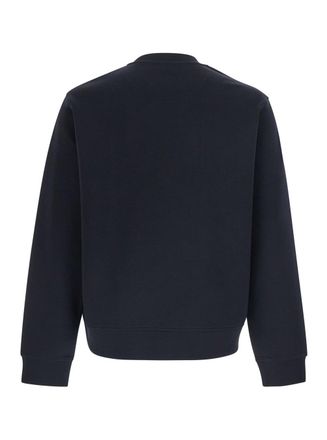 Emporio Armani Mens Cotton Sweatshirt Blue Sweatshirts Sweater