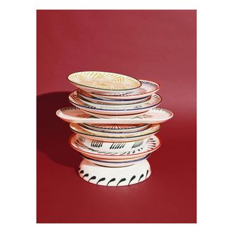 Serax Assiettes creuses Baazar, Waww La Table - Set de 4 Serax