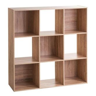 5five Simply Smart 5five Simply Smart - Regal mit 9 fächern mix n modul mit natürlichem eicheneffekt - 5five