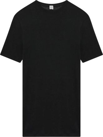 Toteme Femme, Tops, Noir, Taille: 36 FR Classic Jersey Tee