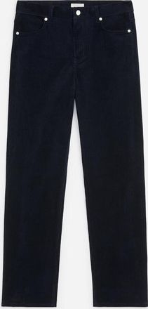 Arket Cropped Corduroy Trousers -Blau
