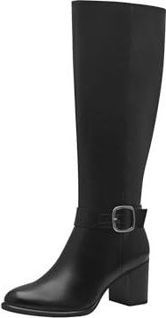 Marco Tozzi Bottes Longues pour Femme 2-25526-43 Tendance, Noir, 38 EU