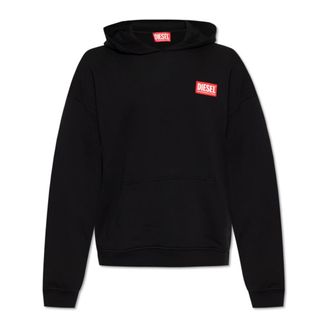 Diesel Homme, Sweatshirts et sweats à capuche, Noir, Taille: XL Sweat à capuche