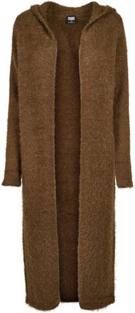 Urban Classics Ladies Hooded Feather Cardigan summerolive S