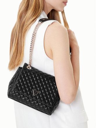 Guess Handtasche Everlee HWQG86 79210 Schwarz